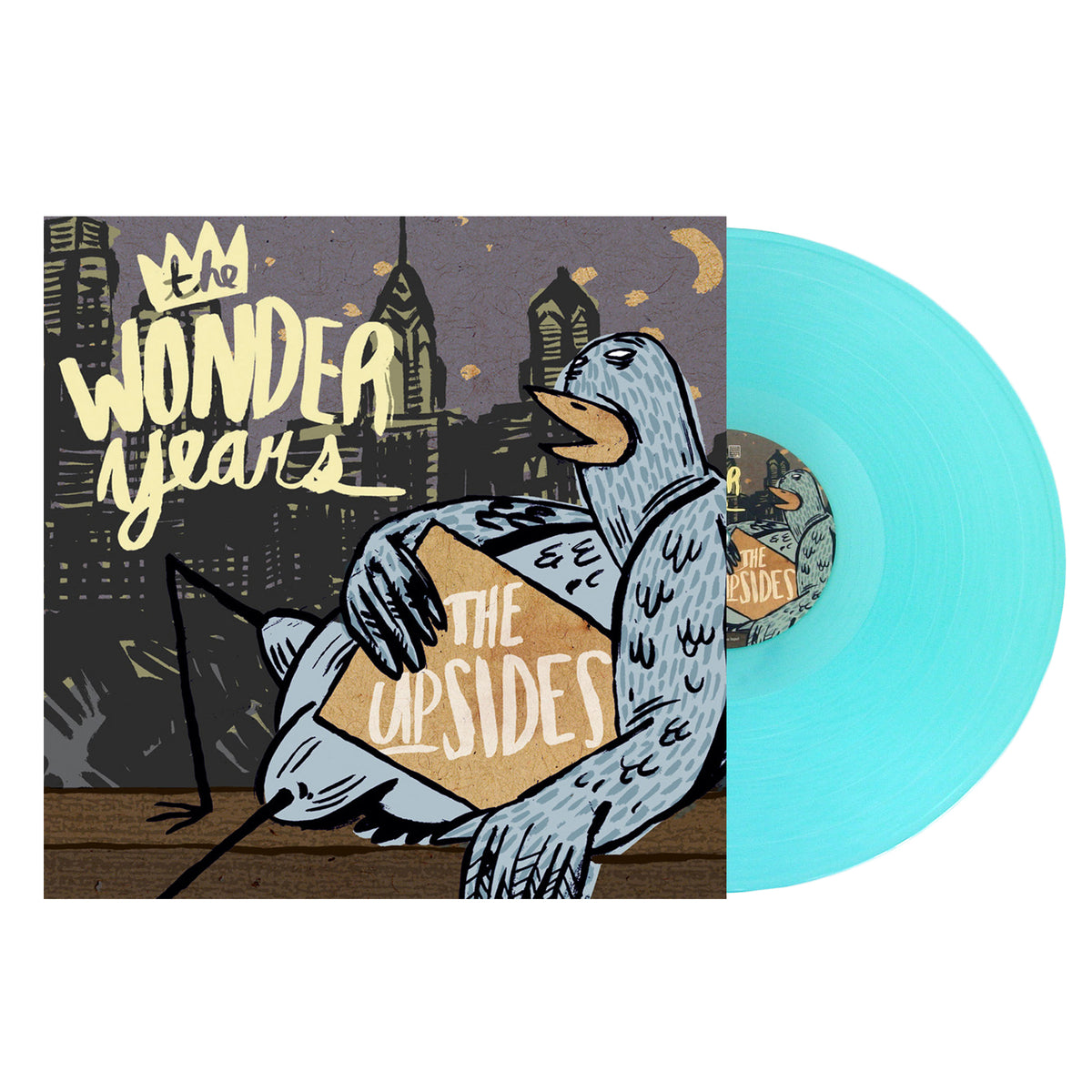 The Wonder Years 'The Upsides' Transparent Blue – Hopeless Records